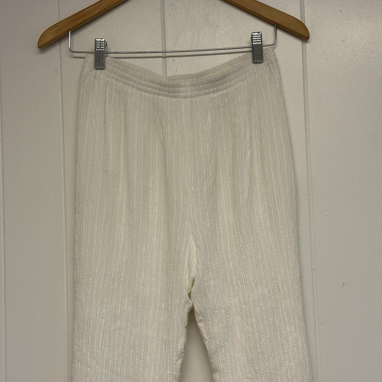 Vintage one of a kind capris, sheer lace lining that... - Depop