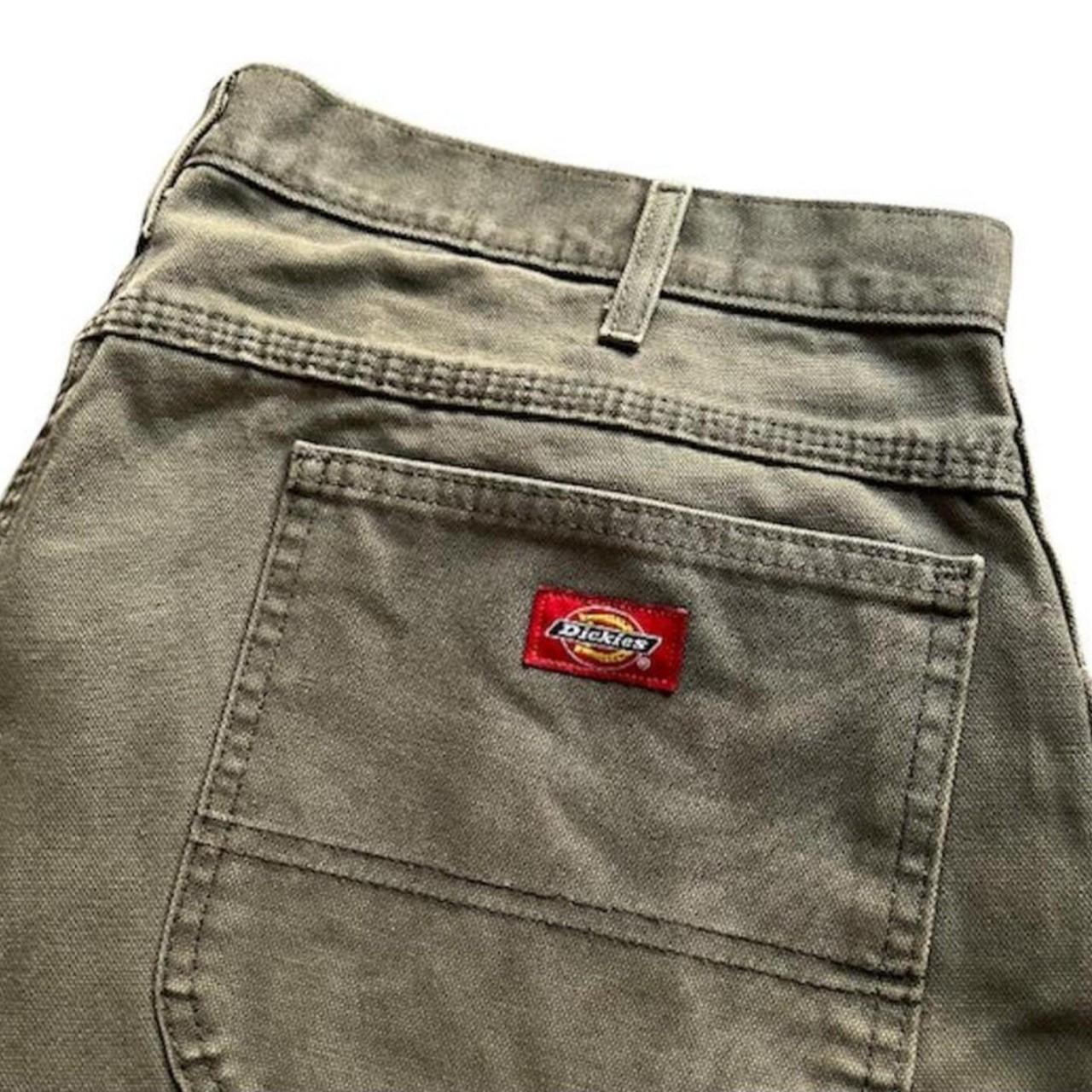 Dickies Vintage Khaki Carpenter Trousers 36 Waist Depop