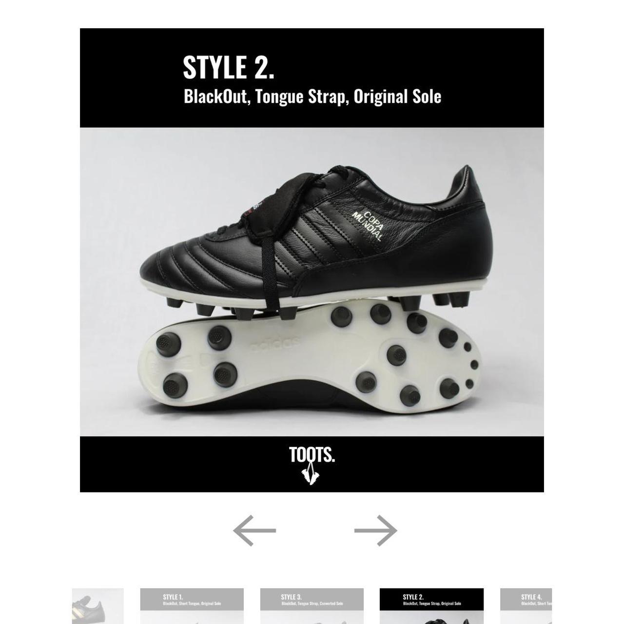 Mens Adidas Copa Mundial Football Boots Blackout... - Depop