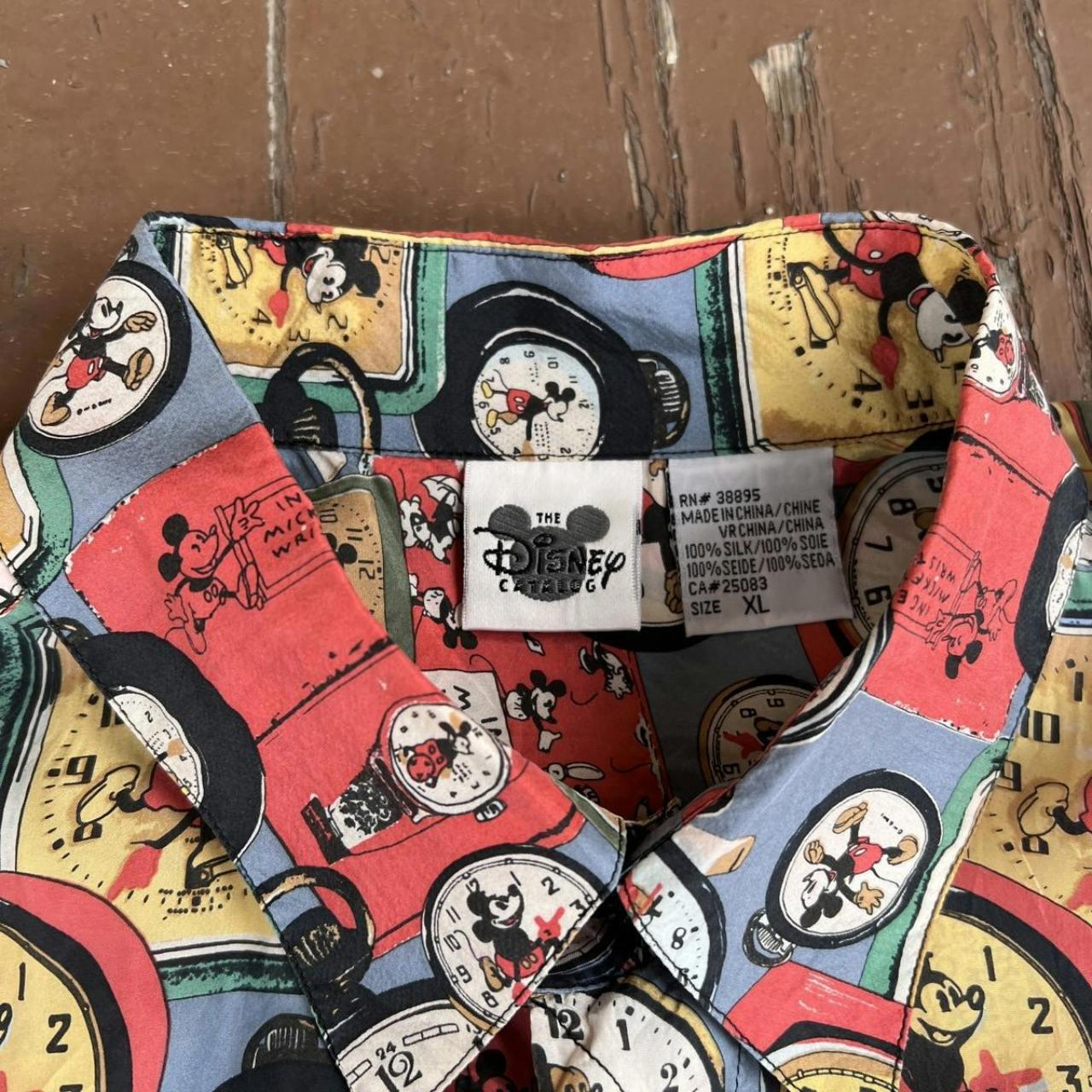 Vintage Mickey Mouse Button Up Shirt Size Large - Depop Vintage Mickey Mouse Button Up Shirt Size Large - Depop