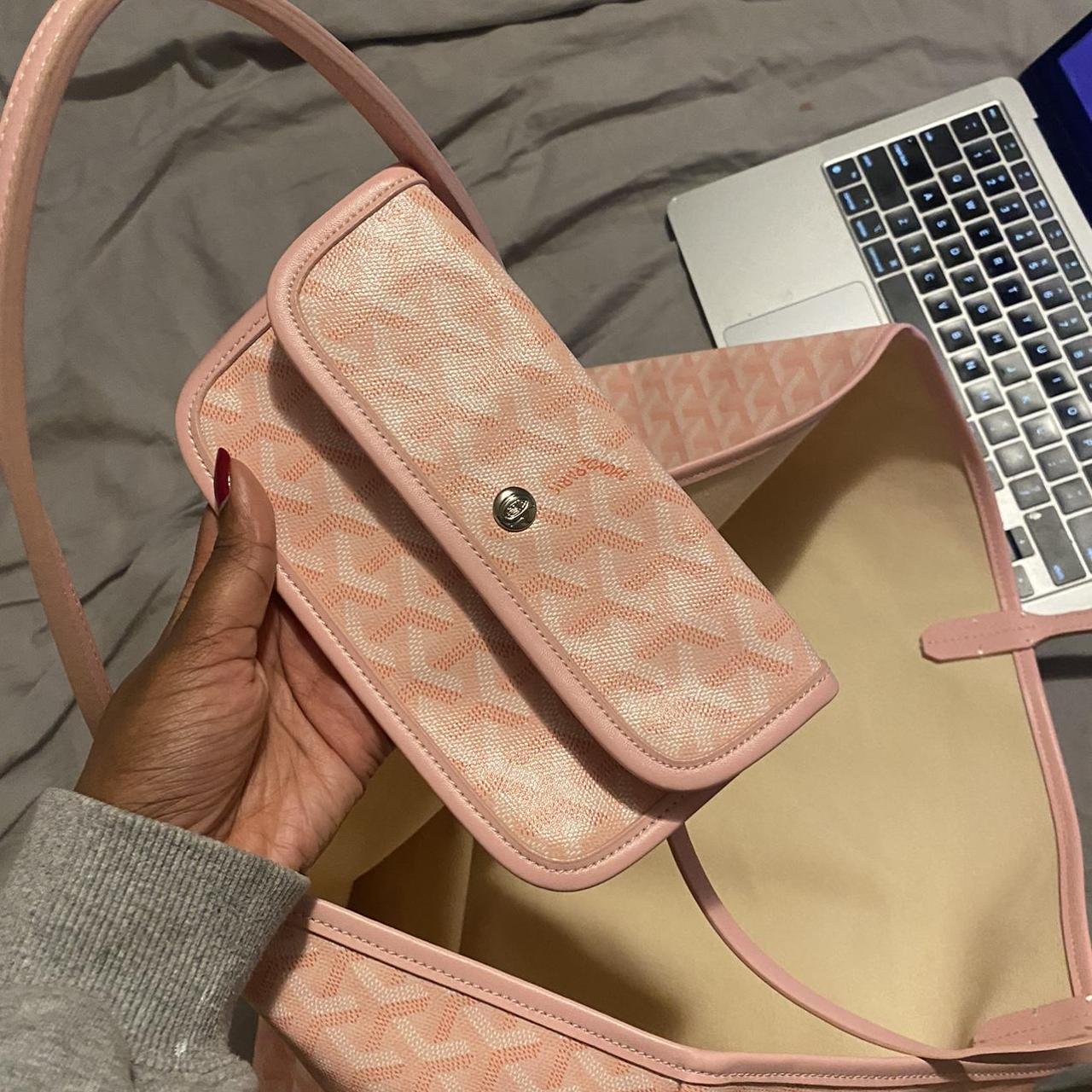 pink goyard GM in pink !! never used - comes with... - Depop