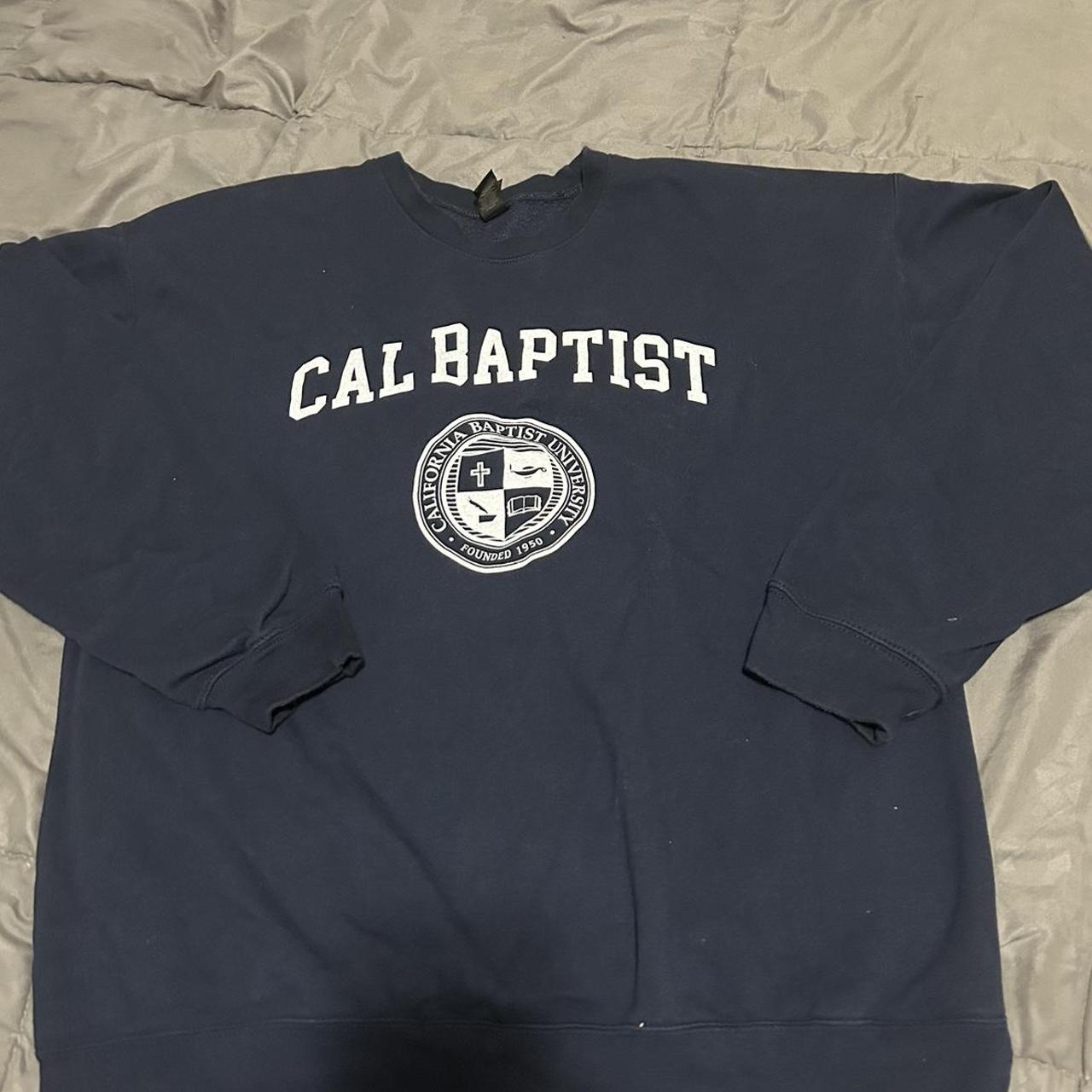 Cal Baptist acceptance sweater. It has a regular... - Depop