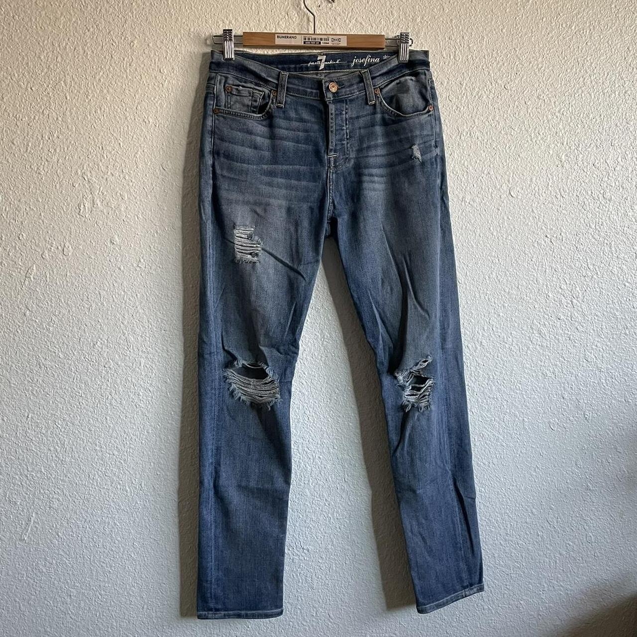 7 For All Mankind Josefina jeans size 26. These are... | Depop