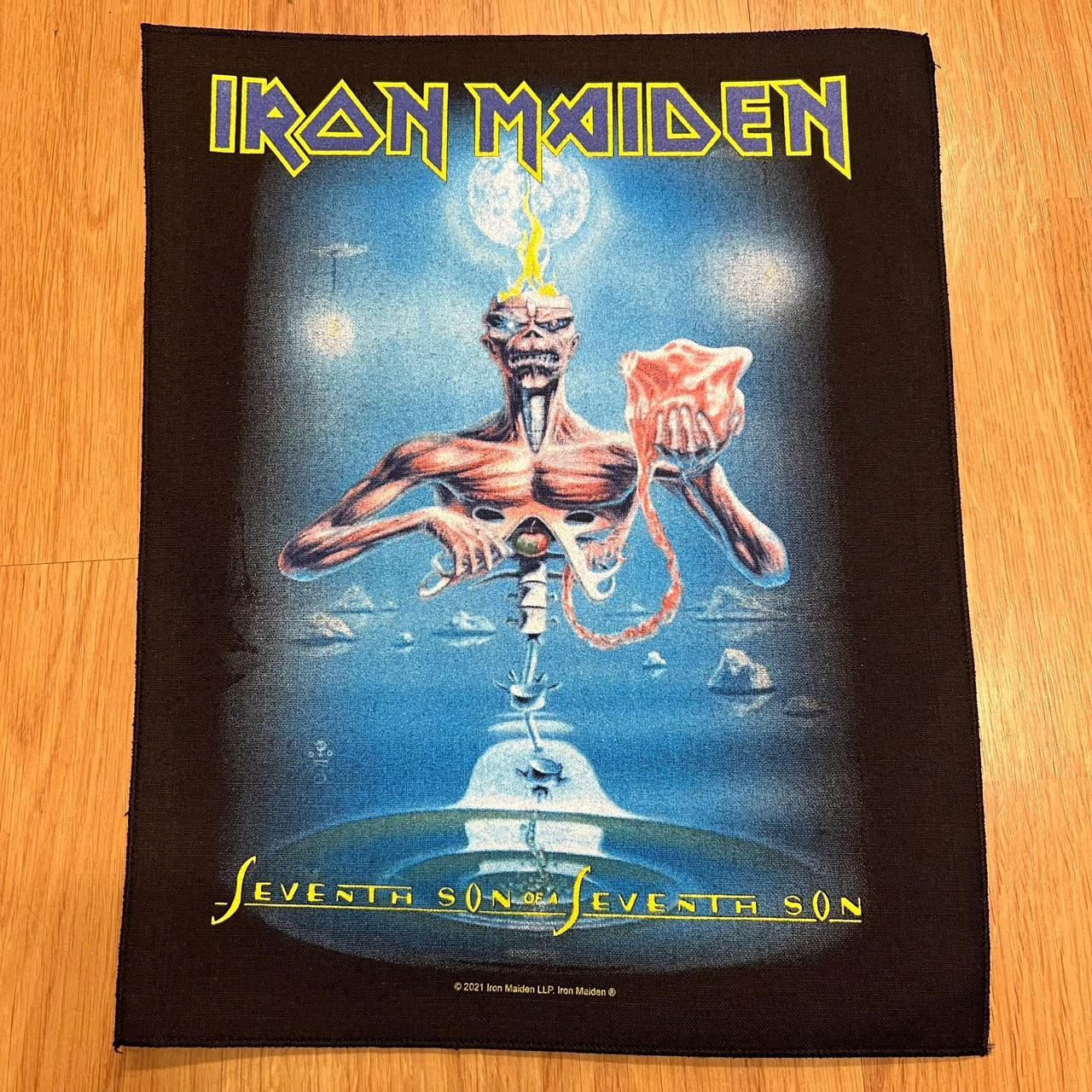 Iron Maiden Back Patch. Brand New Height 36cm,... - Depop
