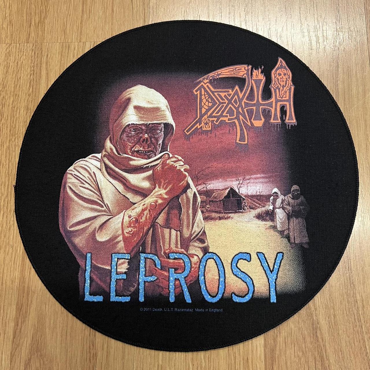 Death Back Patch. Brand New Height 36cm, width top... - Depop