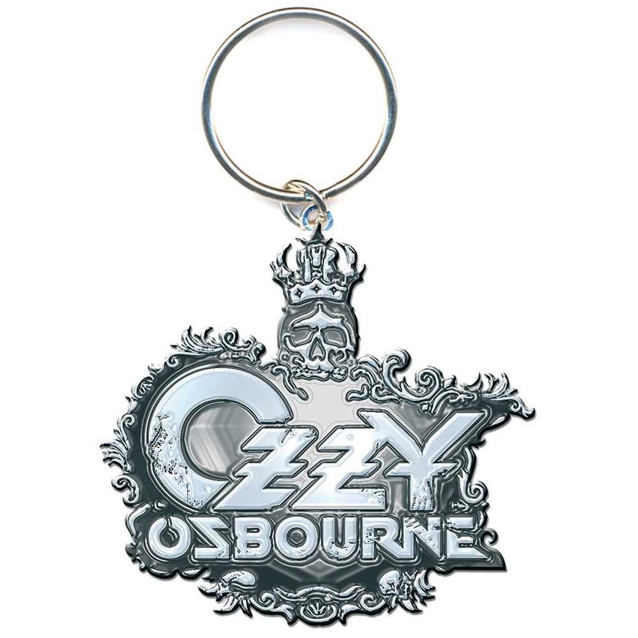 OZZY OSBOURNE KEYCHAIN: CREST LOGO Official... - Depop