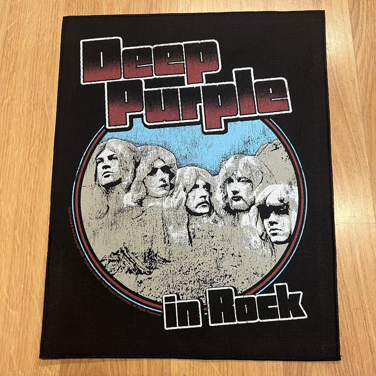 Deep Purple Back Patch. Brand New Height 36cm,... | Depop