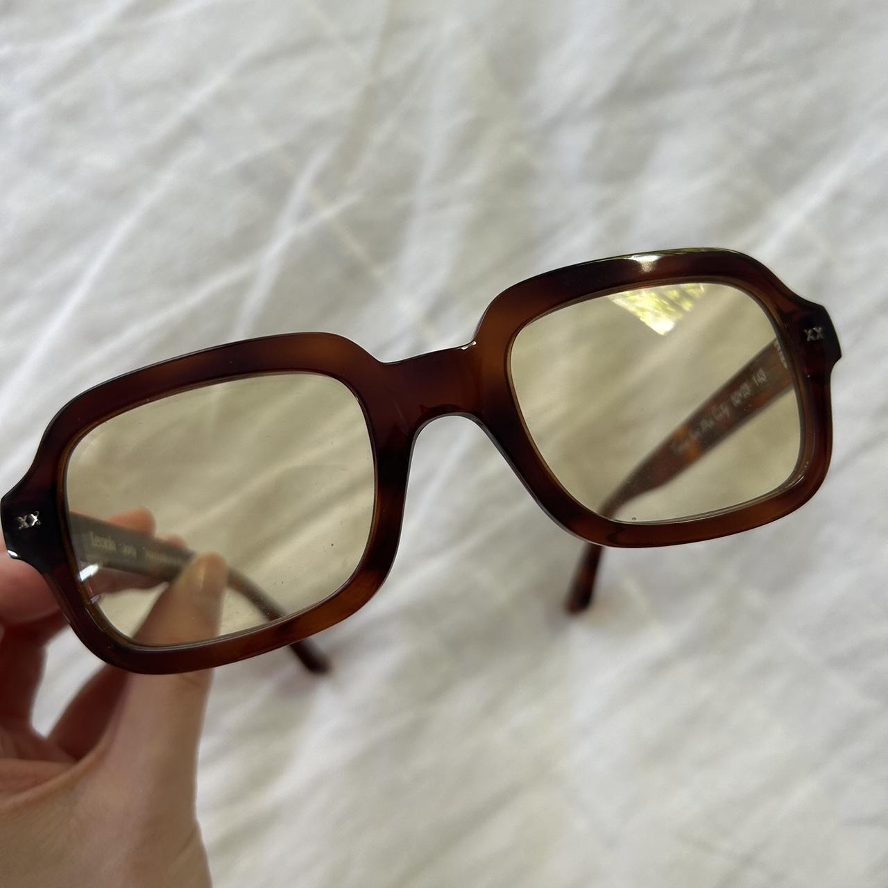 Lexxola Jordy Glasses In Tortoise Yellow With Case Depop