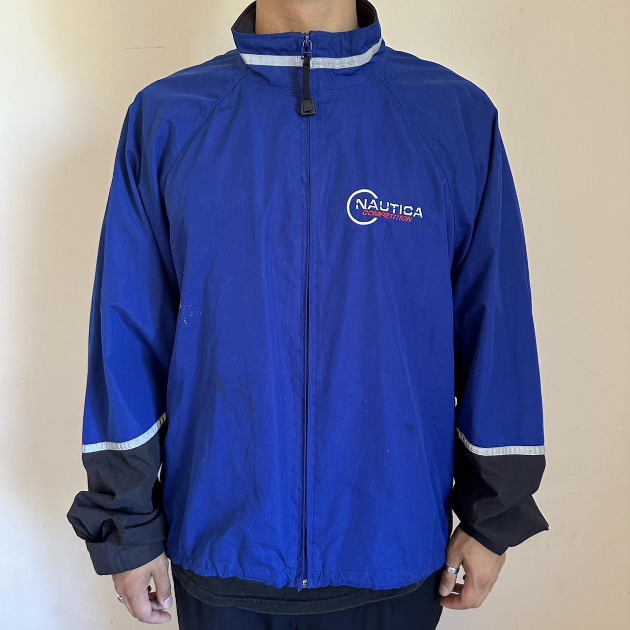 Vintage Nautica Competition Spray Jacket Size: XL... - Depop