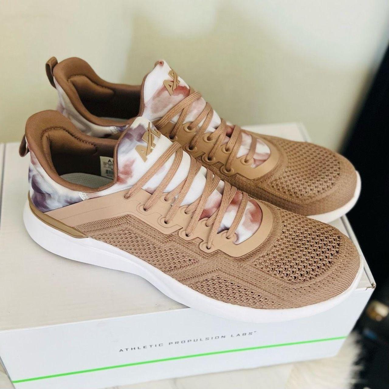 APL TechLoom Tracer Knit Training Tennis Shoe Size:... - Depop