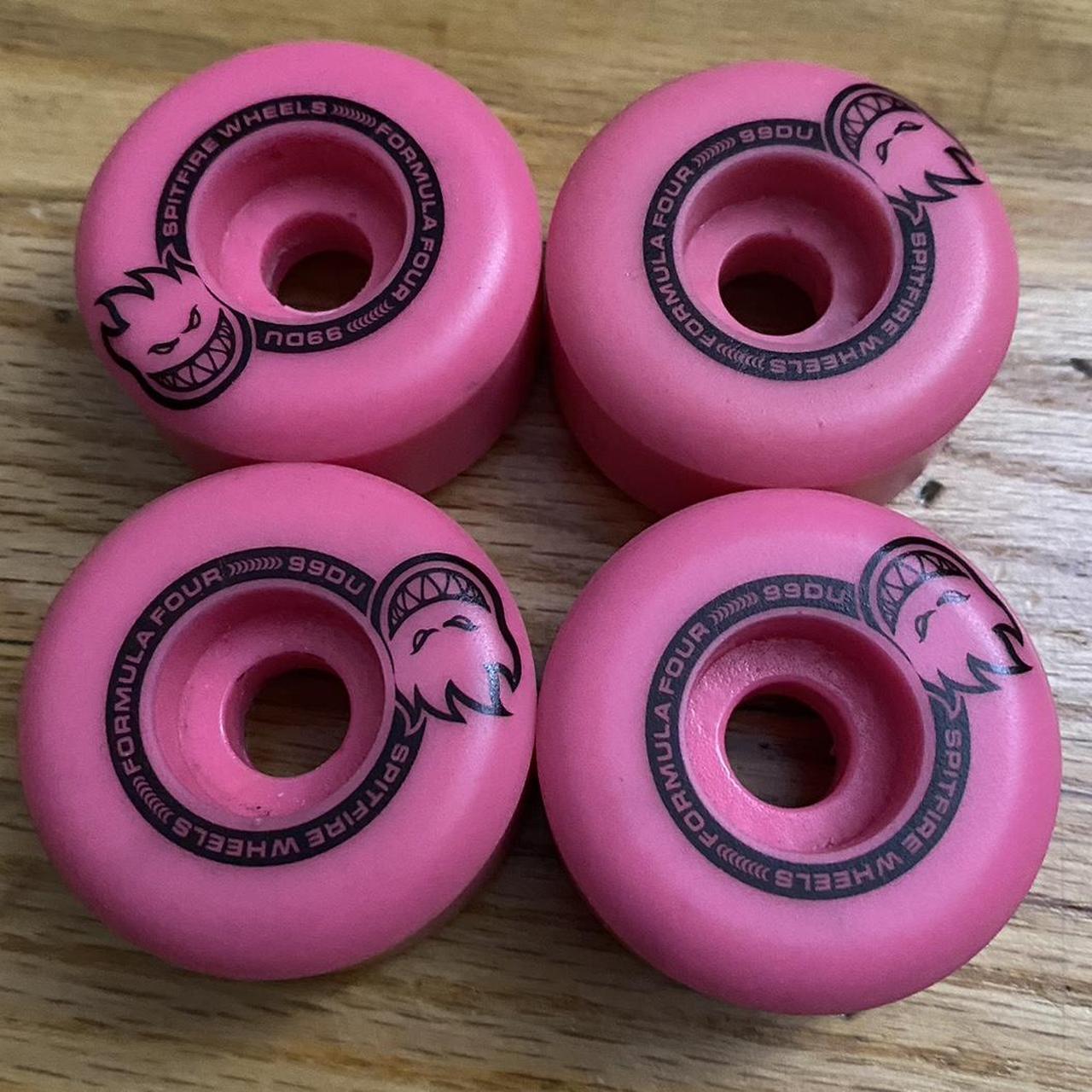 Spitfire Pink Skates-skateboards-scooters | Depop