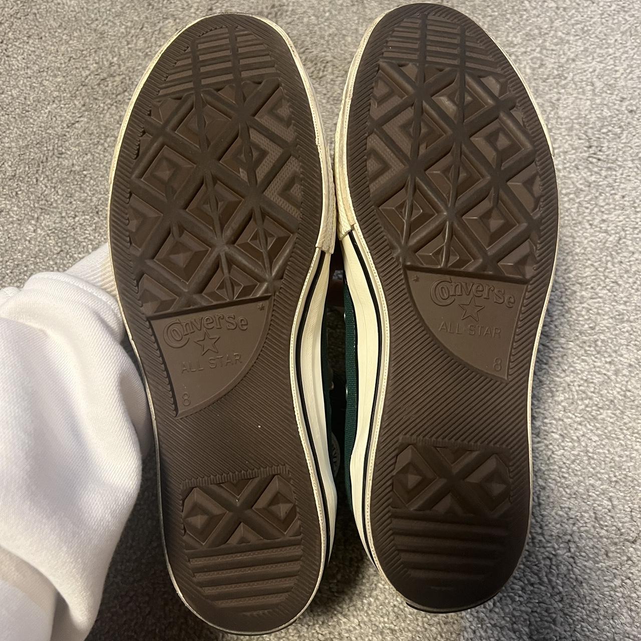 Converse Chuck 70 organic classic high top canvas... - Depop