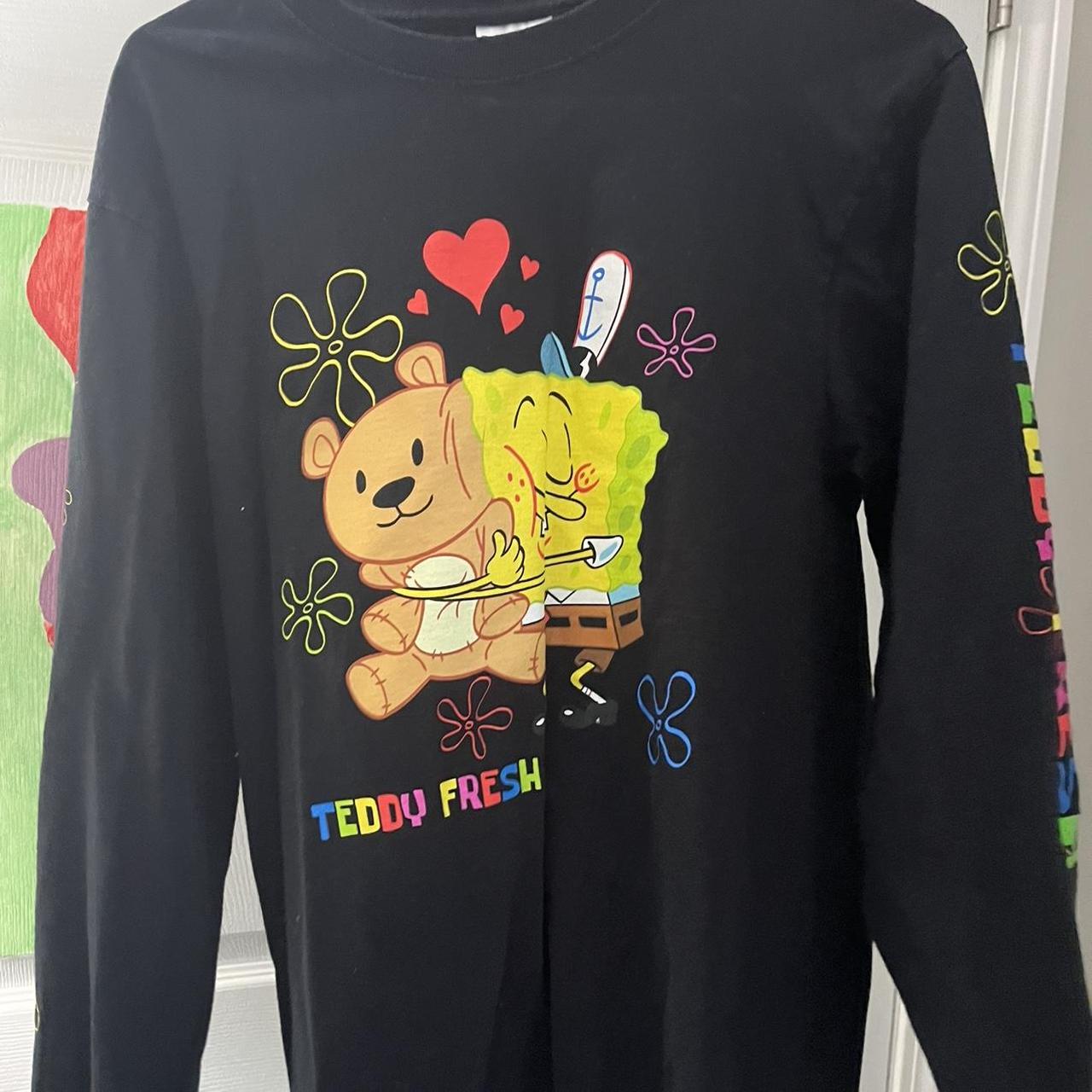 Teddy Fresh SpongeBob Collaboration Long... - Depop