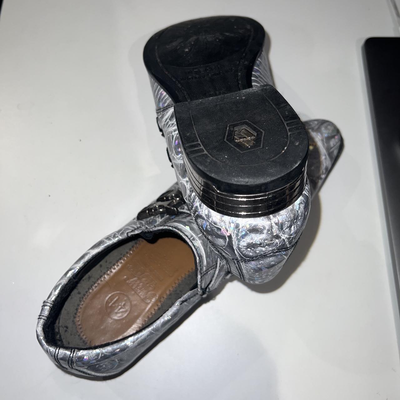 New Rock Men's Silver Footwear | Depop