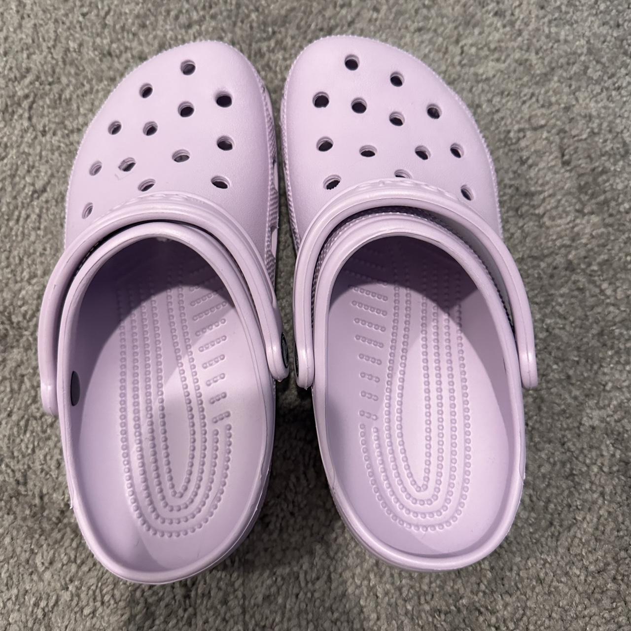 Brand new purple crocs size 8 WOMEN #crocs - Depop