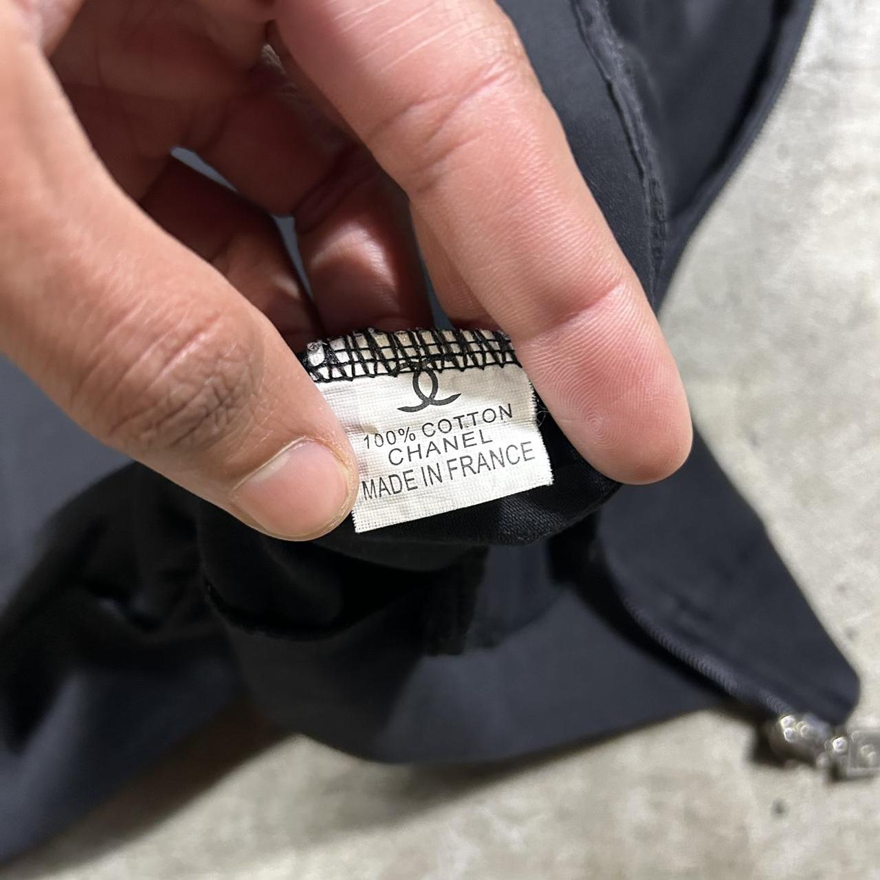 Vintage Coco Chanel Zip Up Jacket Used condition... - Depop