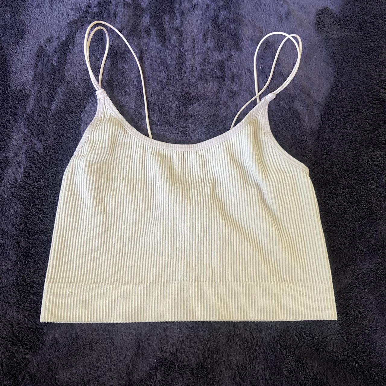 Sunday Best aritzia light pink cropped cami free... - Depop