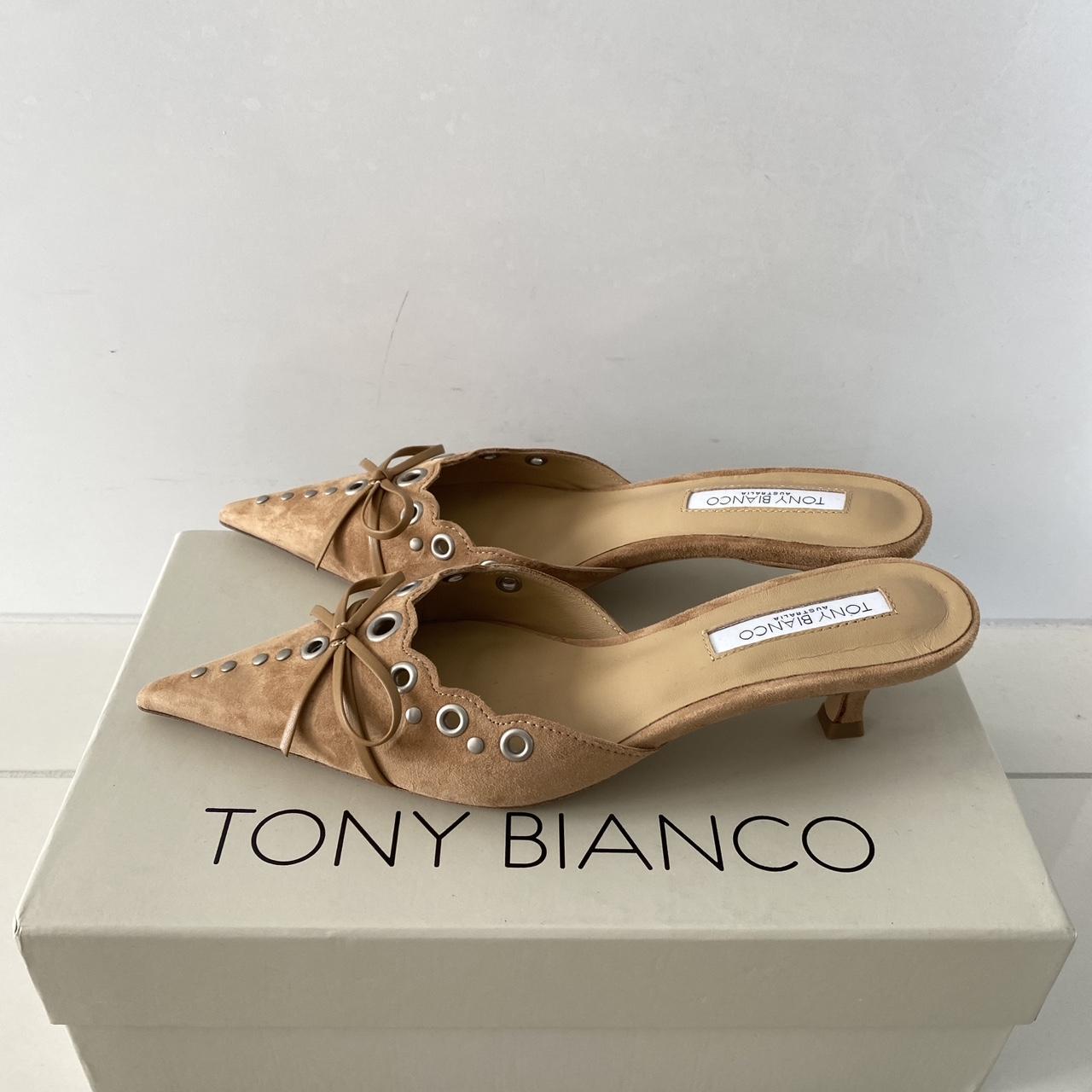 brand new tony bianco heels never worn size 5 aus | Depop