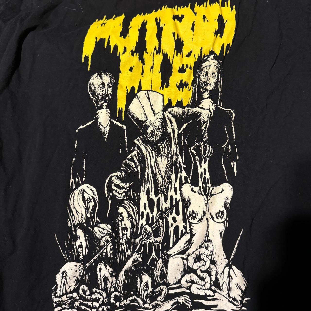 Putrid Pile ultra sick Wisconsin deathgrind shirt... - Depop
