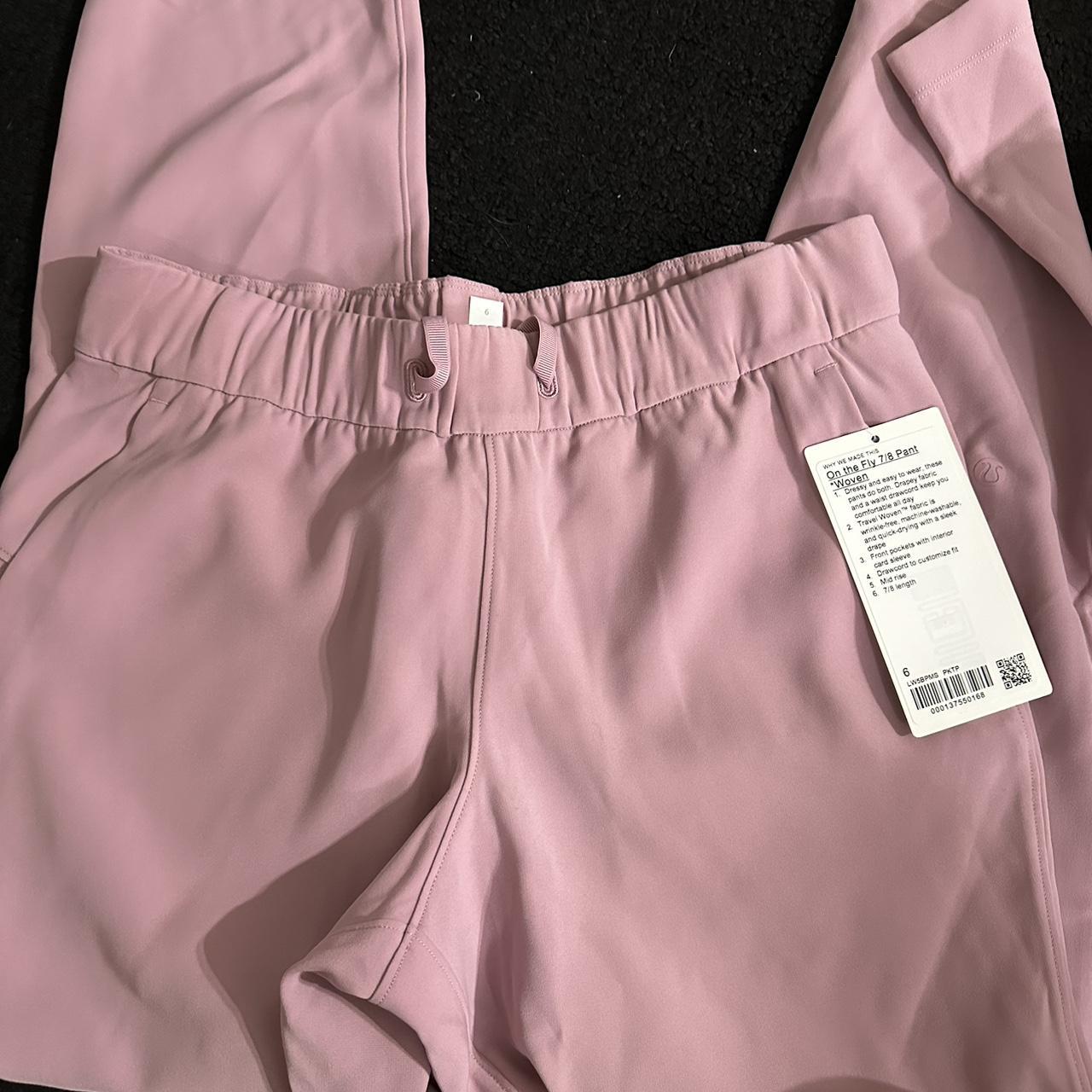 Brand new light pink pants lululemon size 8 with tags. - Depop