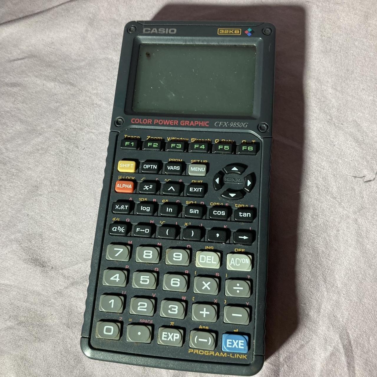 Casio CFX-9850G Color Power Graphic Calculator,... - Depop