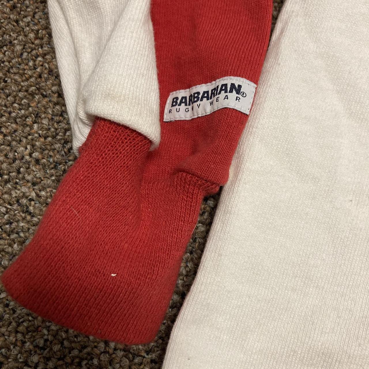 Vintage Barbarian Rugby Wear Canada Shirt Men's Size XL - Depop