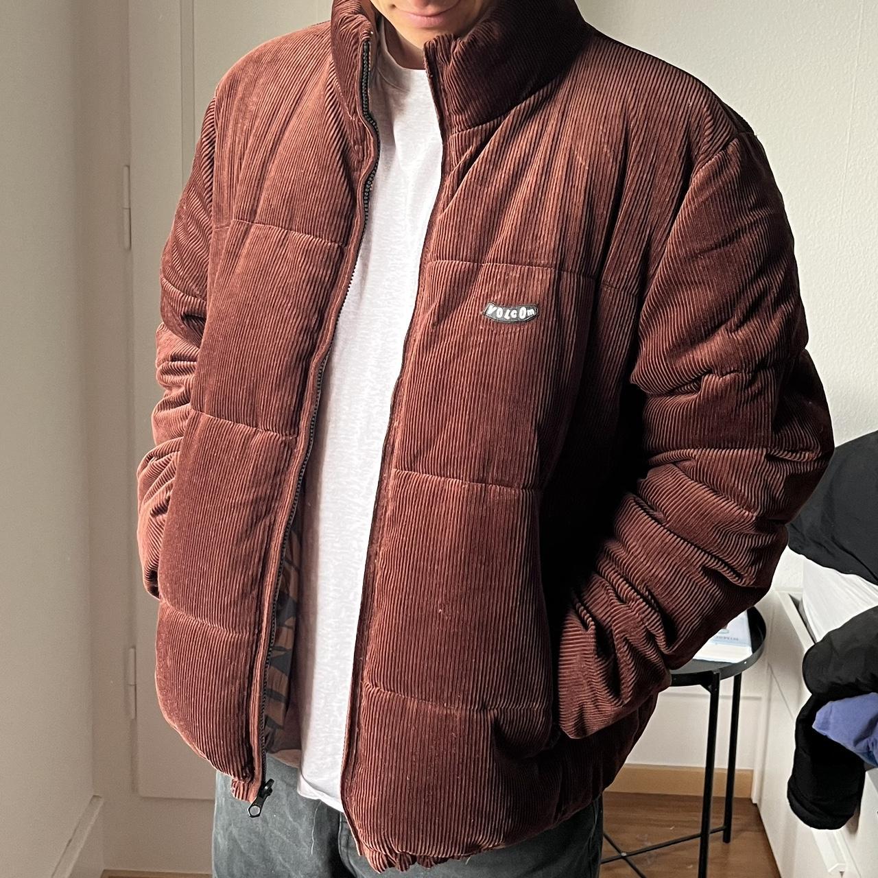 Volcom Cord Puffer Jacket VOLCOM FA MAX SHERMAN... - Depop