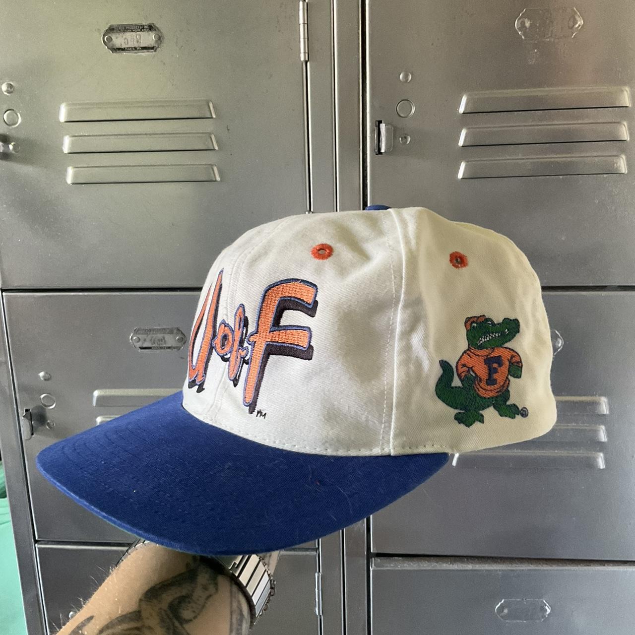 Vintage University of Florida Gators Green Brim The... - Depop