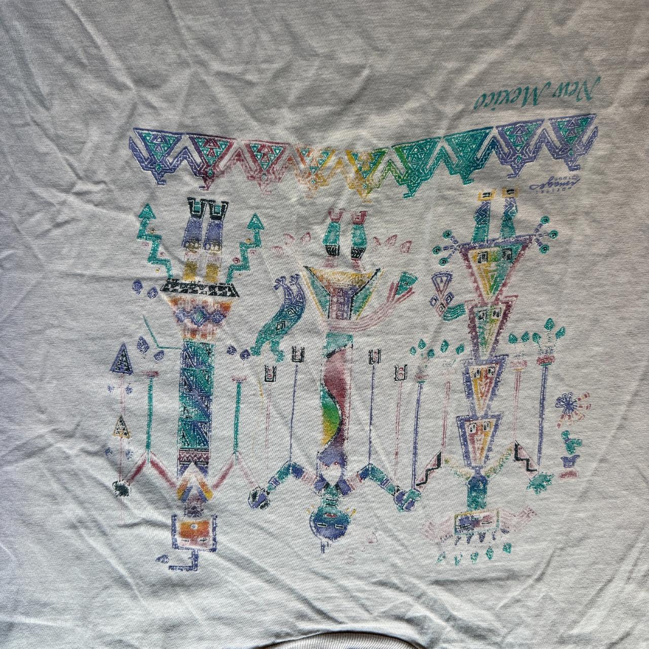 Vintage Boxy Baggy 90s Native-American Cherokee... | Depop