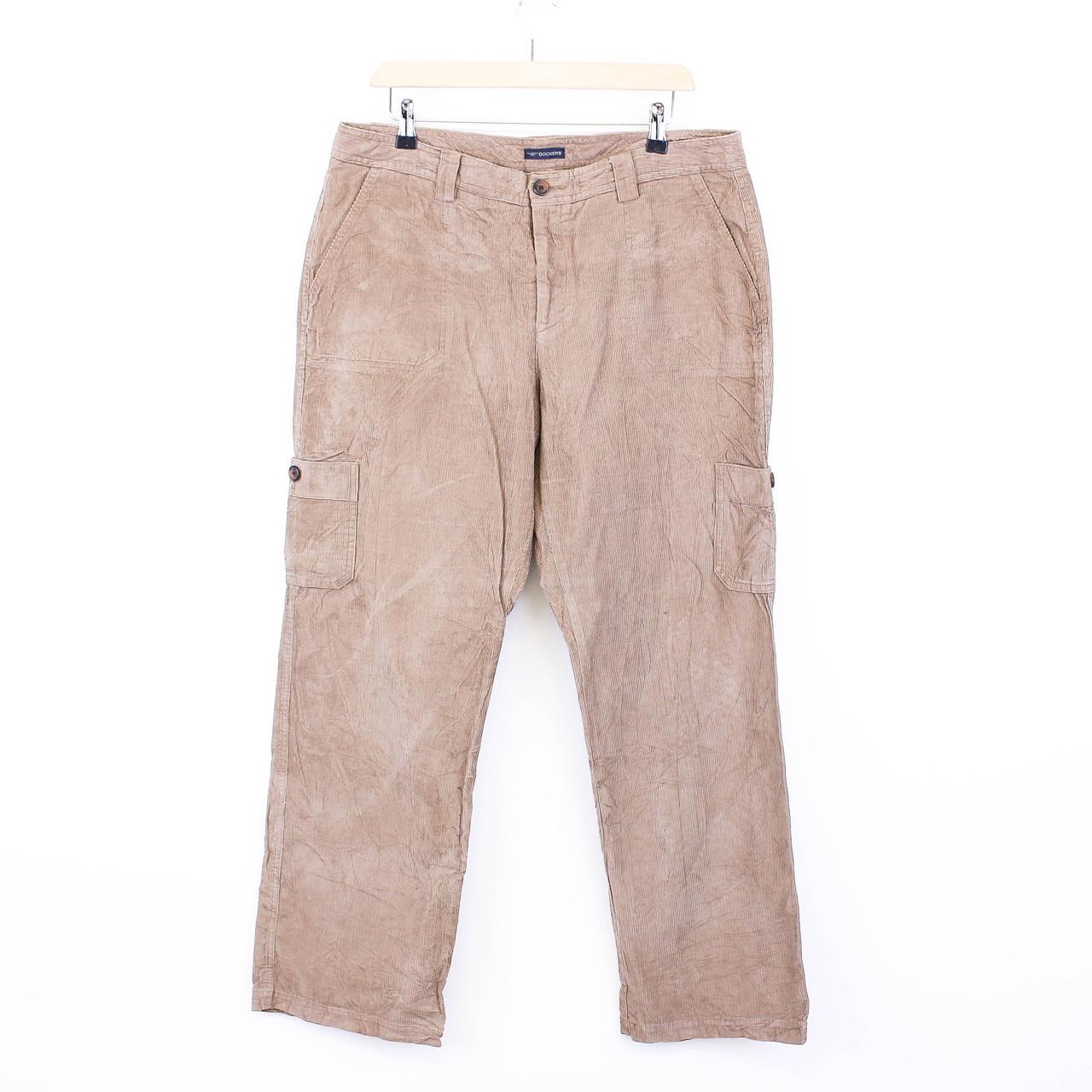 Vintage Dockers Cord Trousers Dockers 90s... - Depop