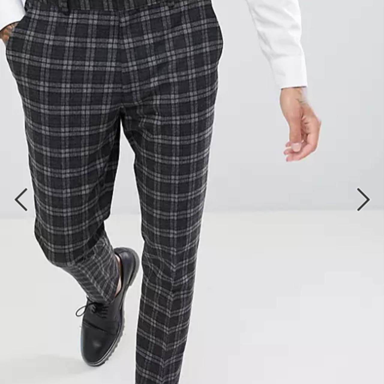 Smart trousers, just too fat now. skinny fit - Depop