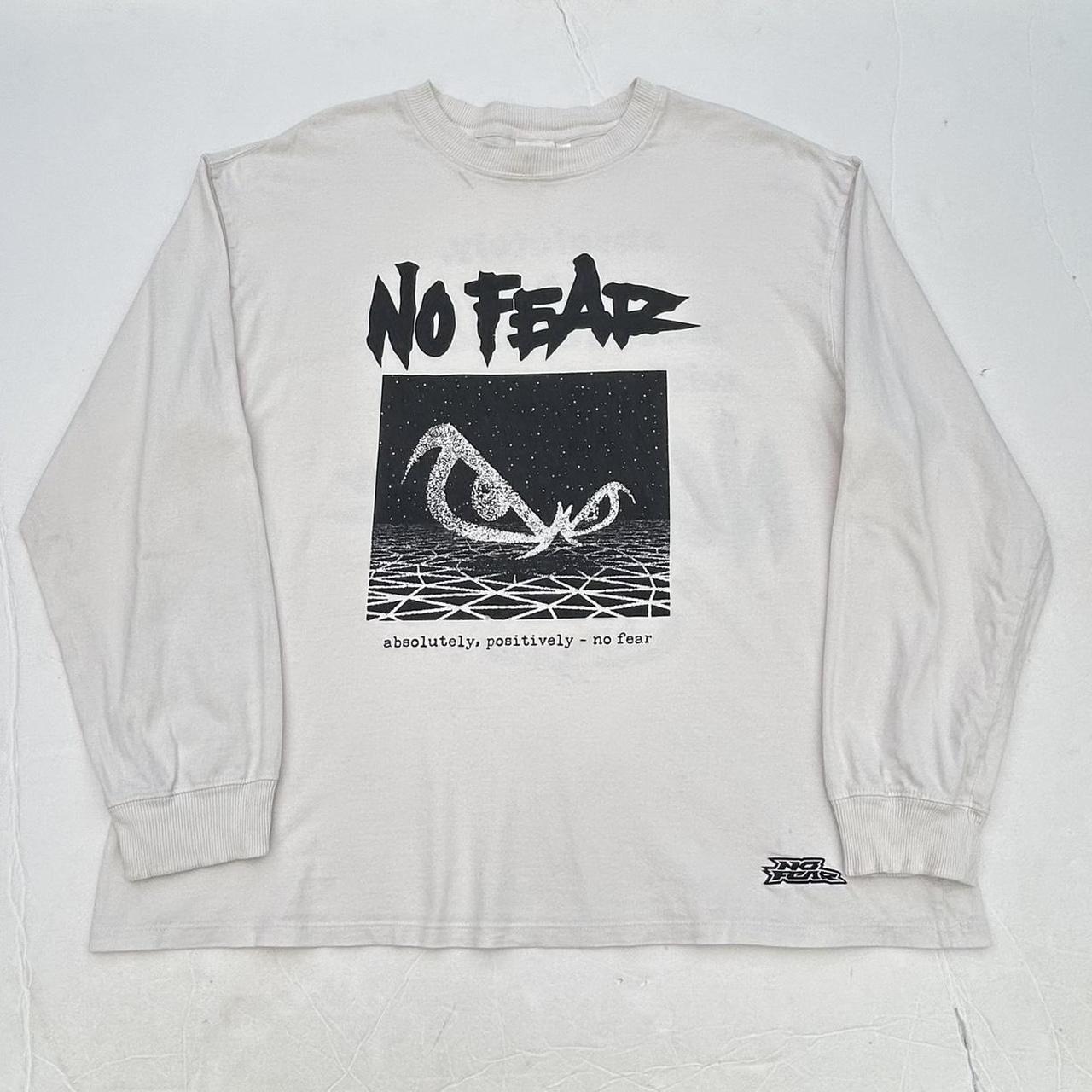 H&M x No Fear Long Sleeve Graphic T Shirt Size Men’s... - Depop