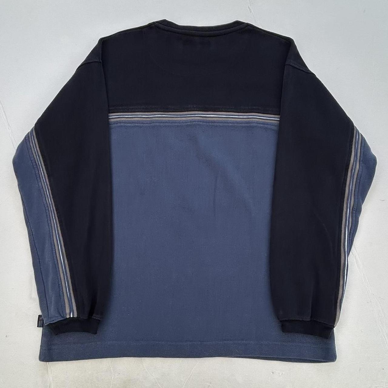 Vintage Y2K Point Zero 1990s Long Sleeve Sweater... - Depop