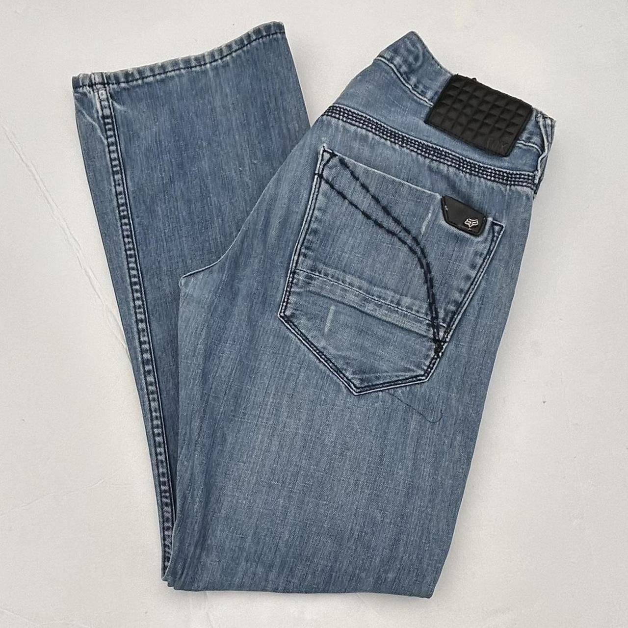 Fox Denim Jeans Motocross Size Men’s 32x30 Blue... - Depop