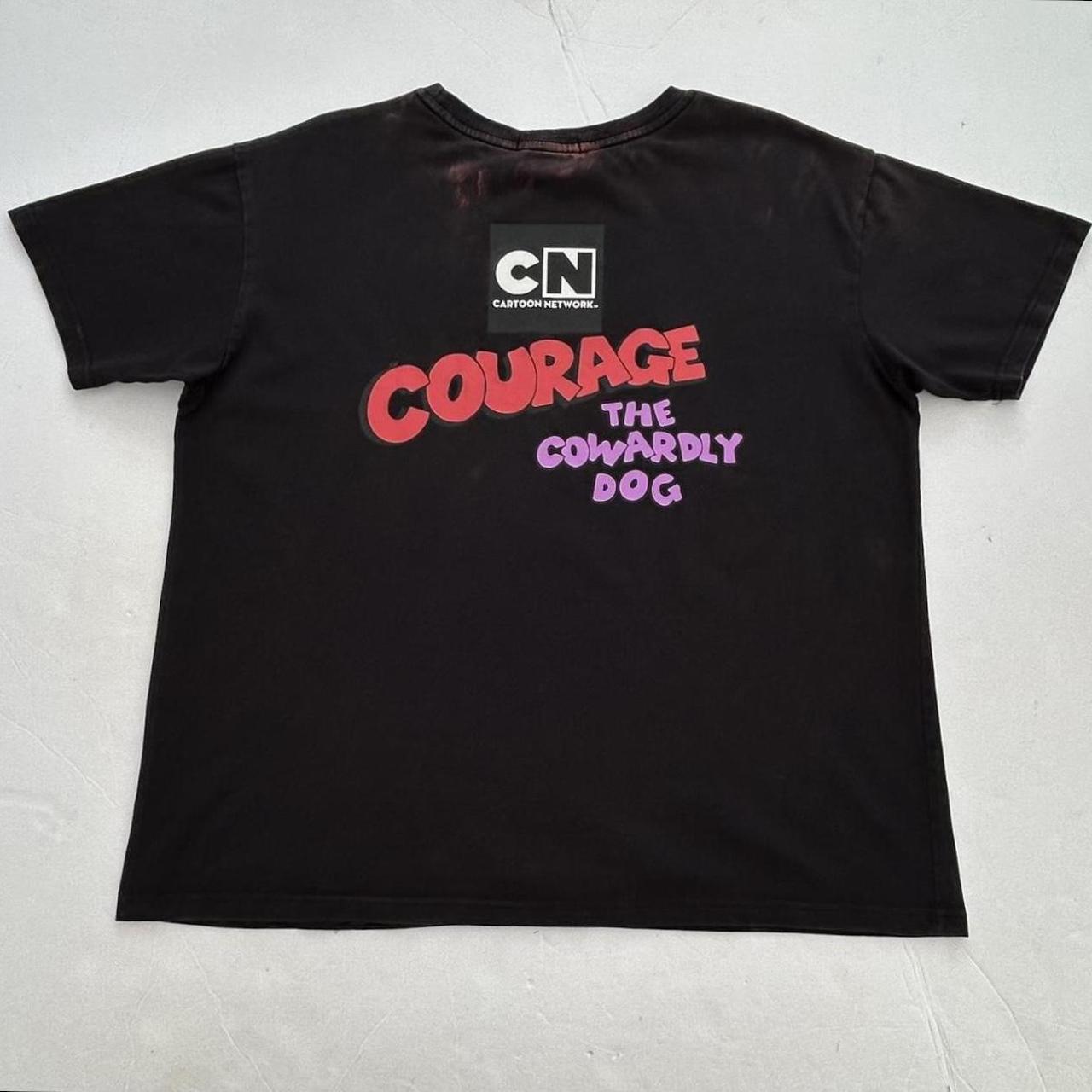 Courage The Cowardly Cartoon Network Graphic T Shirt... - Depop