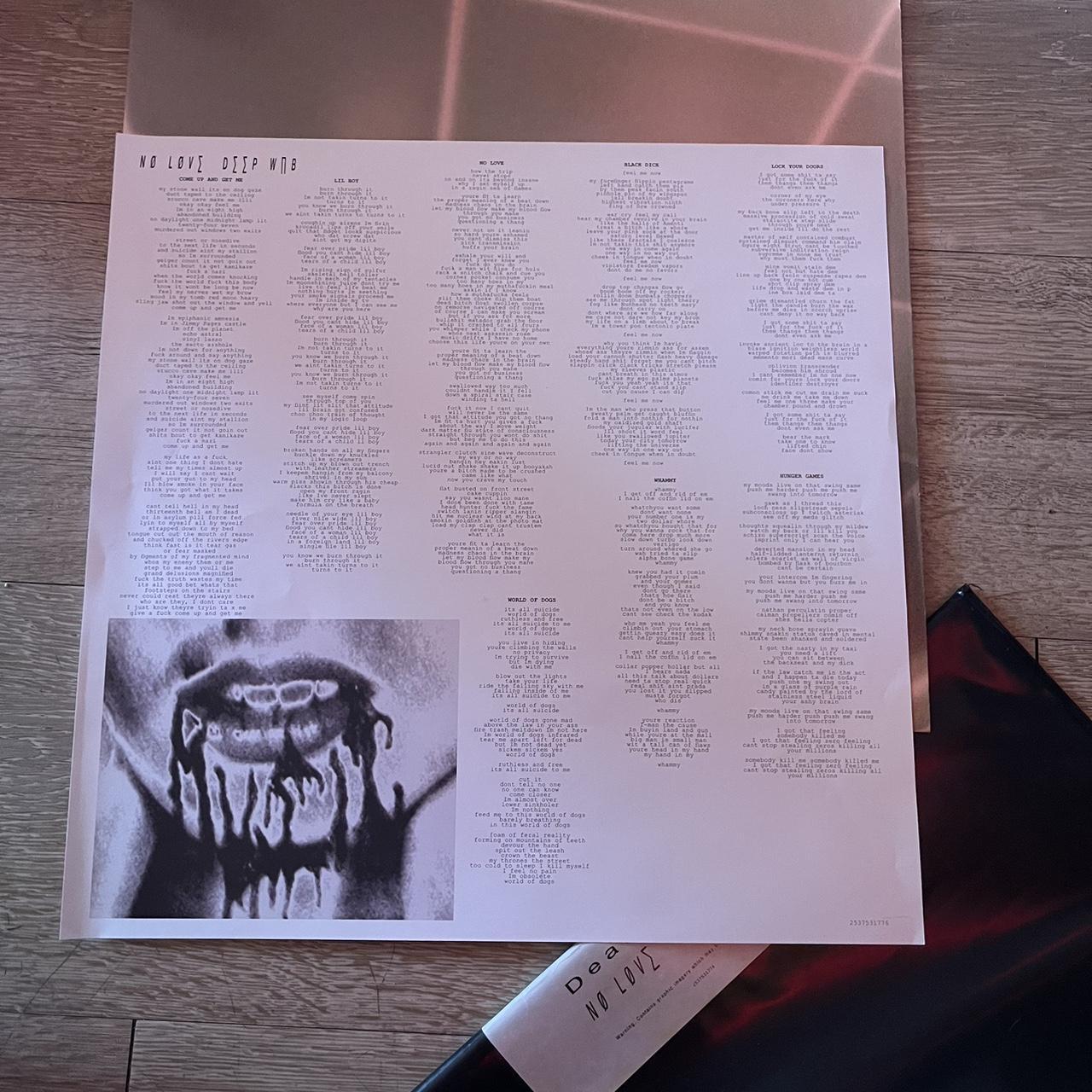 Death Grips- No Love Deep Web. You know what it... - Depop