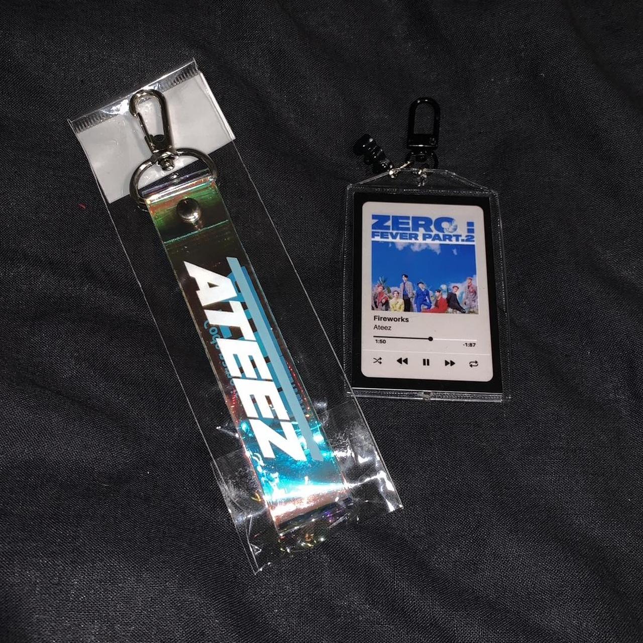 Ateez collectibles, two different key rings!... - Depop