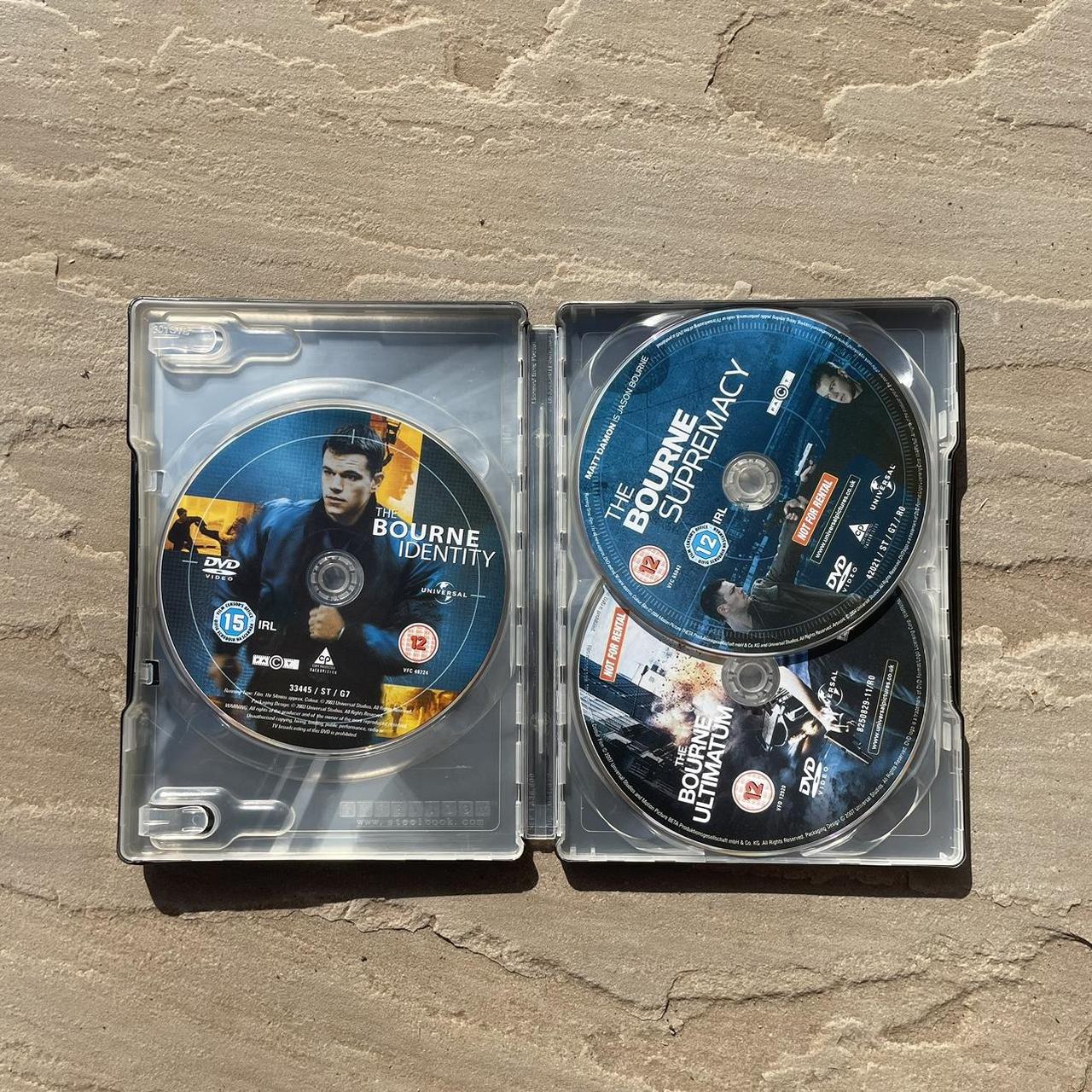 The Jason Bourne Collection Steelbook DVD Boxset in... - Depop