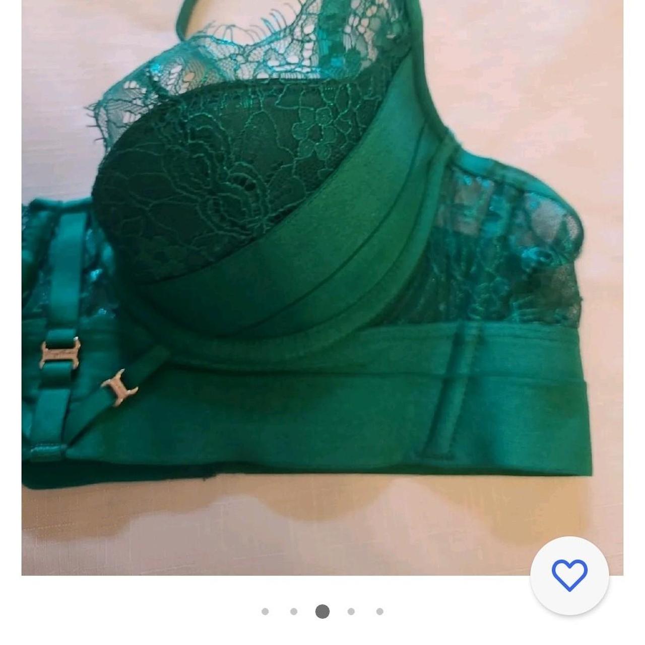 Honey Birdette Belinda Emerald Bra. Size 34B. ... - Depop