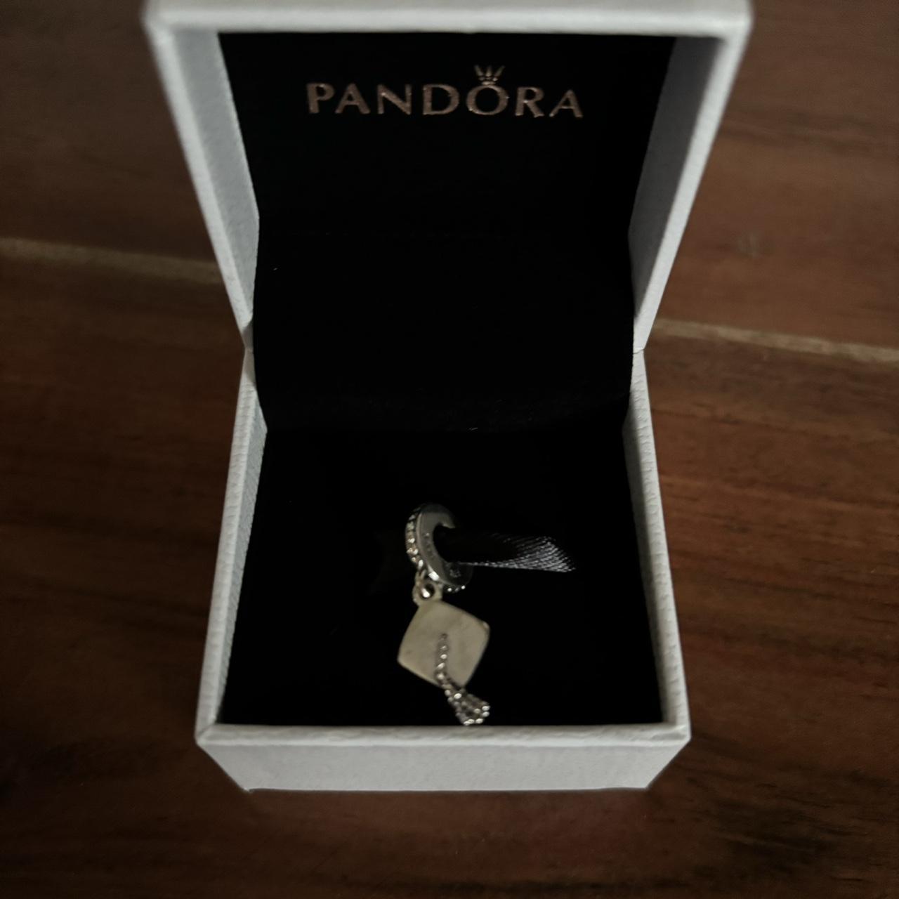 Pandora Graduation Cap Dangle Charm • Never used or... - Depop