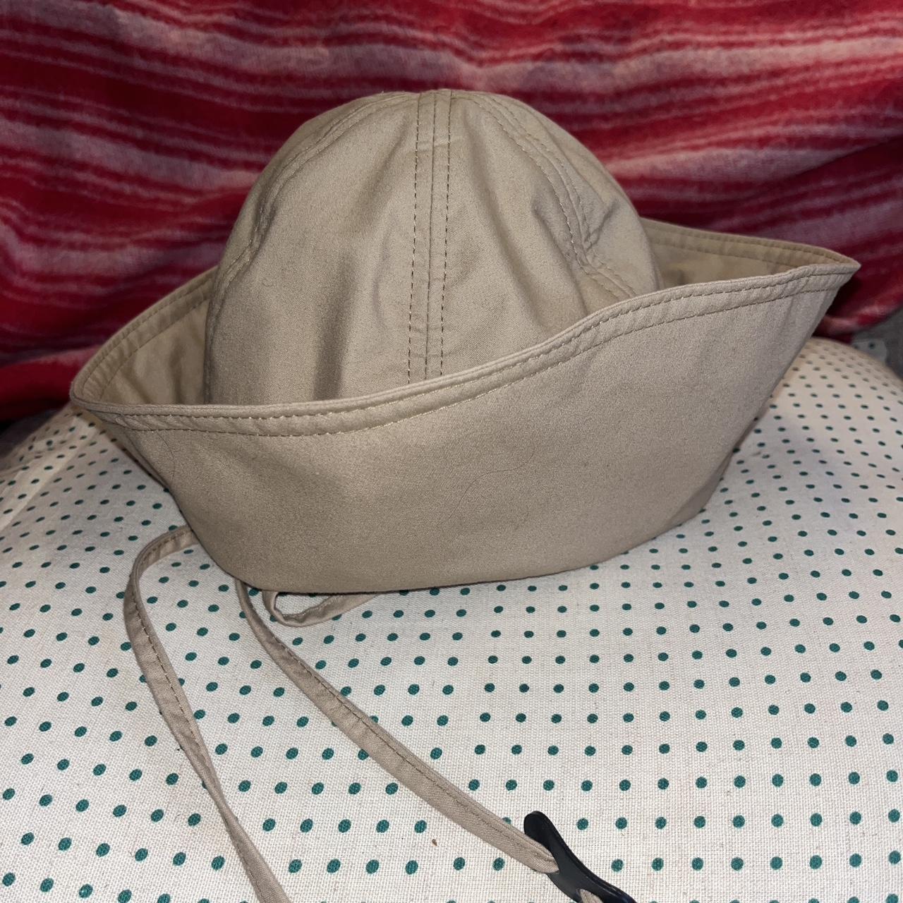 Cute Jil Sander cap/ sun hat 👒 with adjustable cord... - Depop