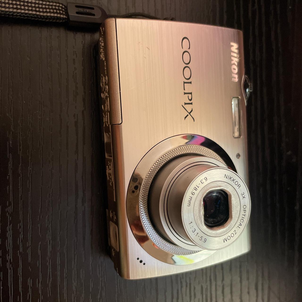 Silver Nikon Coolpix s230 digital camera touch... - Depop