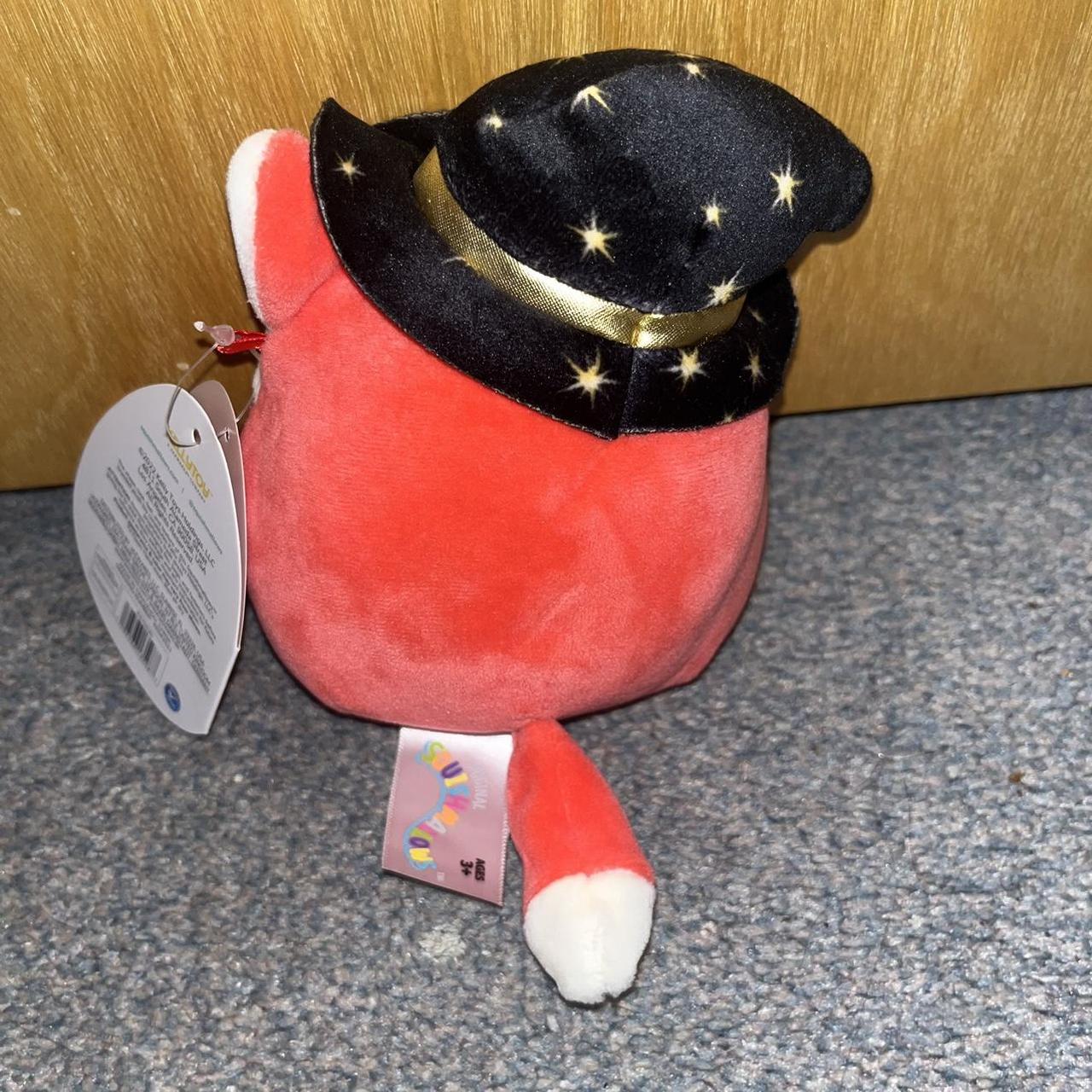 🌺 Fifi the red fox squishmallow with a witch hat.... | Depop