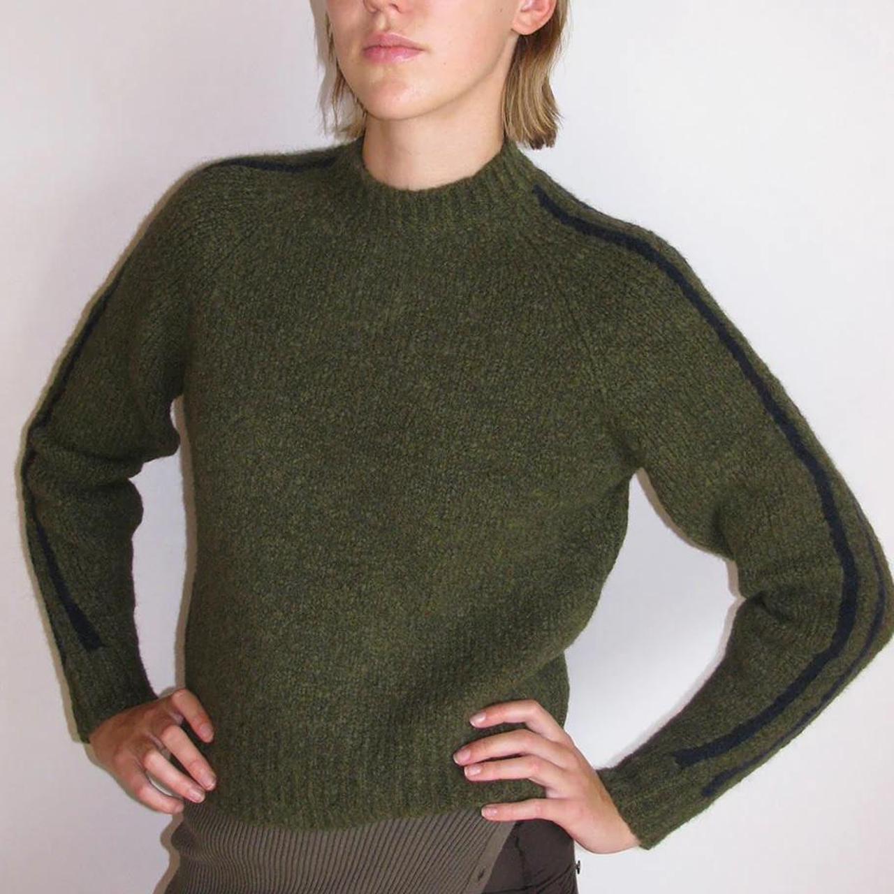 Paloma Wool Grand Slam sweater in green. Size small.... - Depop