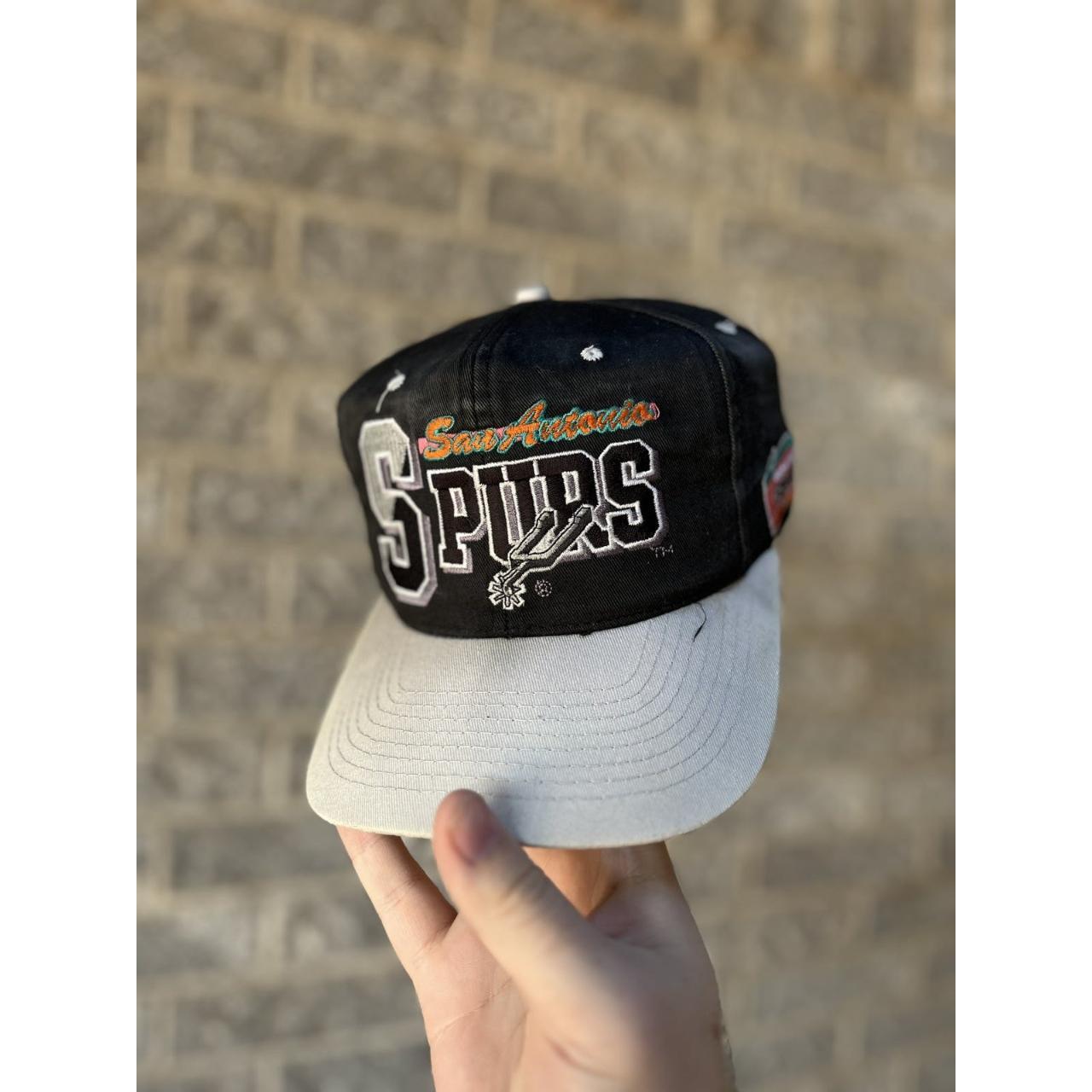 Vintage San Antonio Spurs NBA SnapBack Hat OSFA - Depop