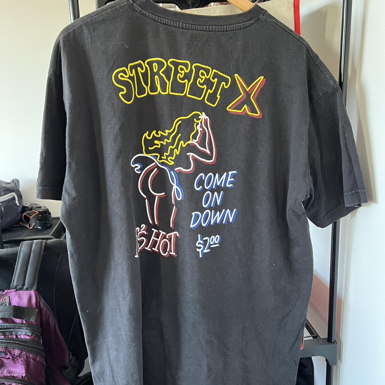 Streetx hoodie and t shirts All XL $25 each or... | Depop