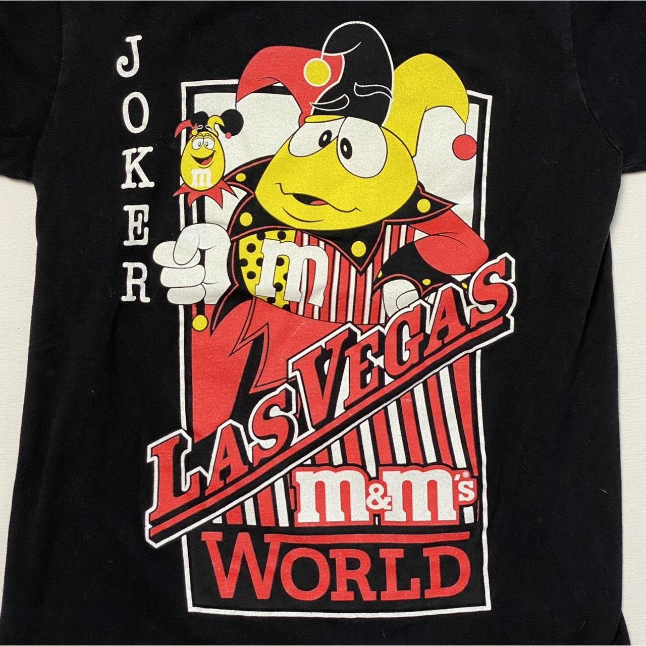 M&M’s World Las Vegas Joker Babydoll T-Shirt ♋️... - Depop