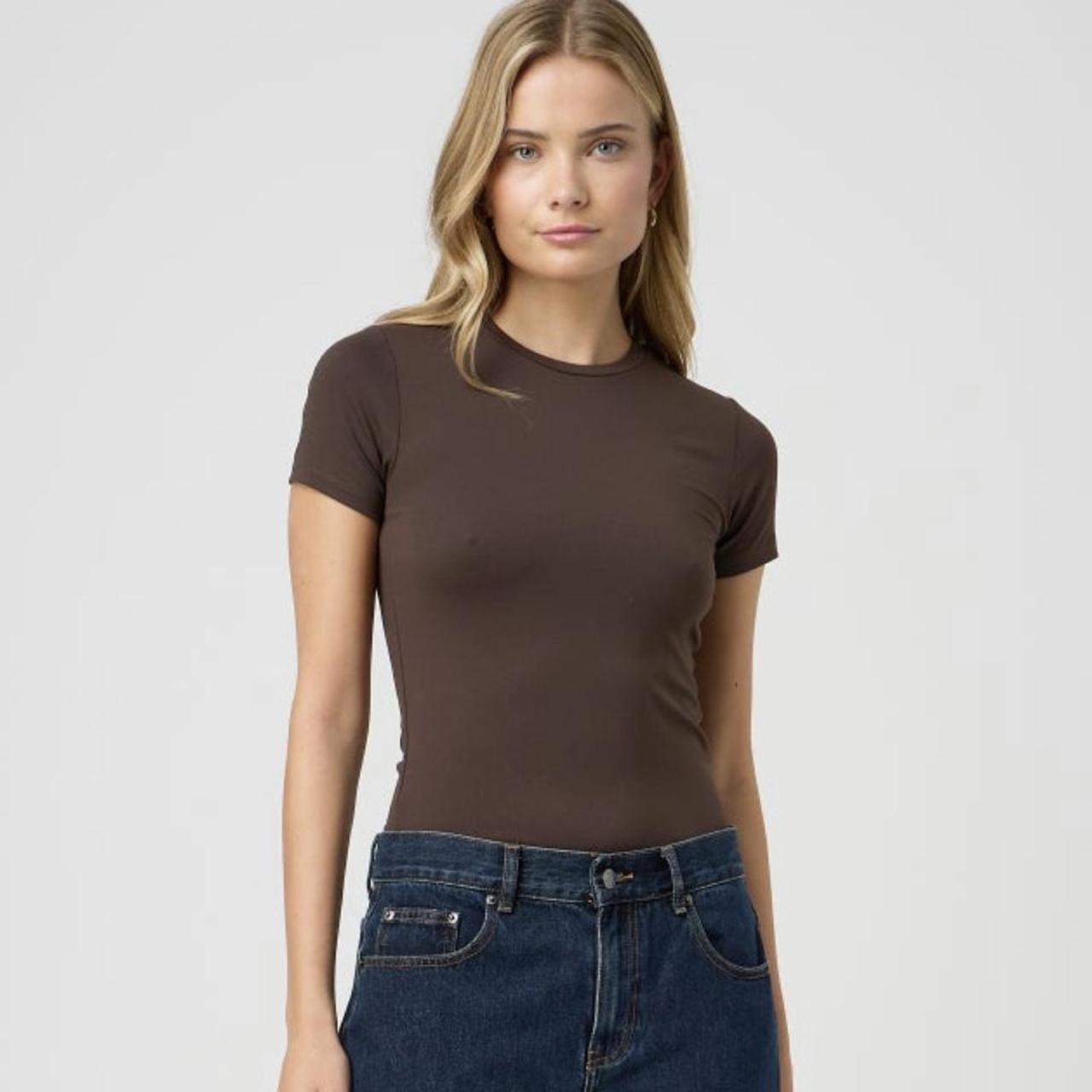 Super soft longline tee - glassons Used in good... - Depop