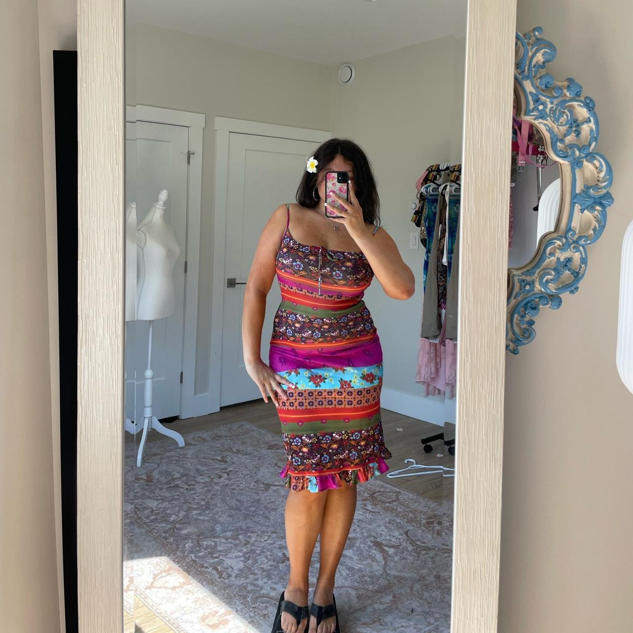 2000s dress Vintage fairycore 2000s babydoll... - Depop