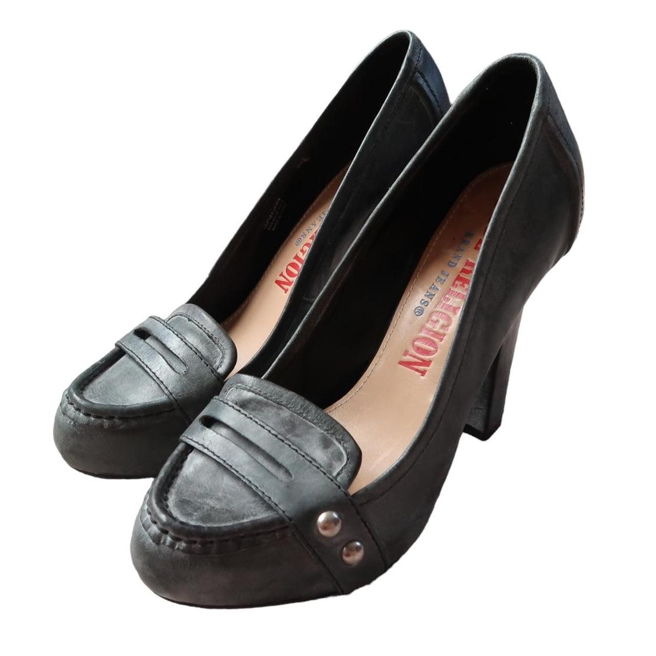 2000s heel Iconic 2000s True Religion indie sleaze... - Depop